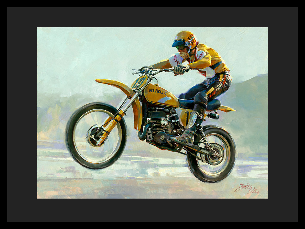 Motorcycle Paintings - Tom Fritz Art Motorcycle Paintings - Tom Fritz Art